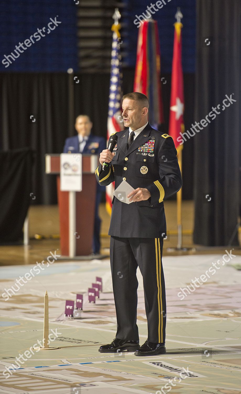 Army Major General Bradley Becker Jtfncr Editorial Stock Photo - Stock ...