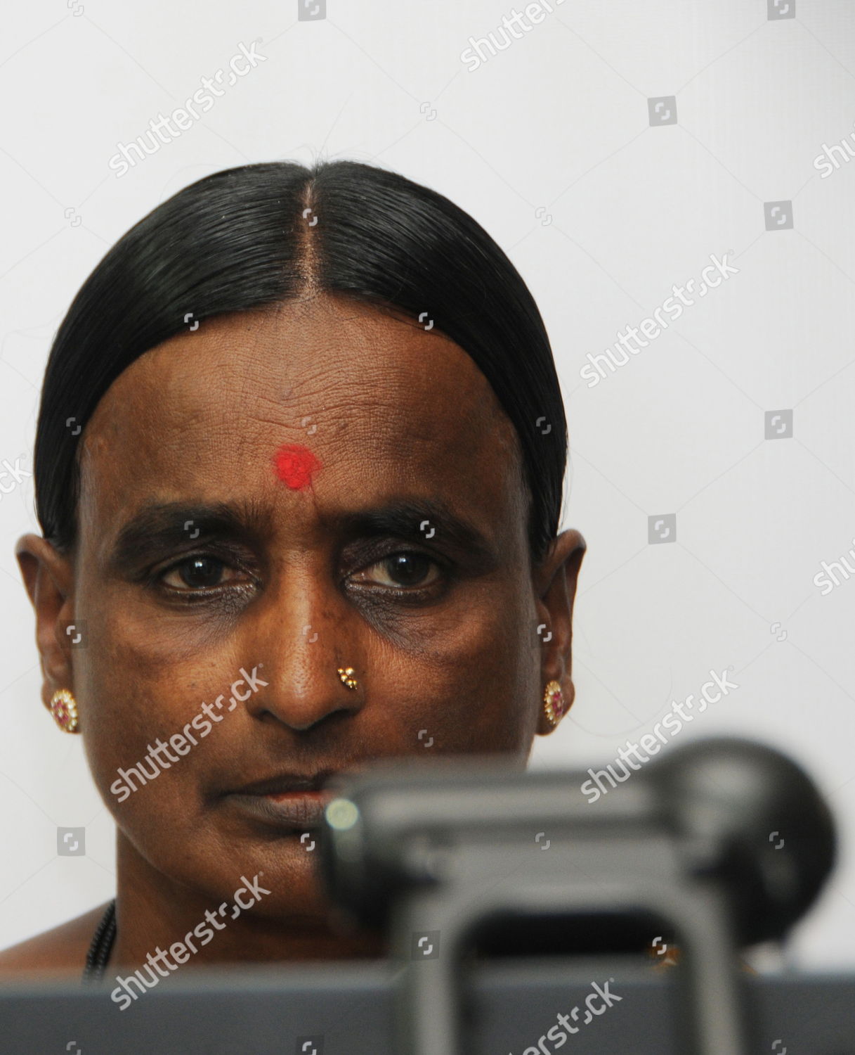 Villager Poses Photo She Gives Out Editorial Stock Photo - Stock Image ...