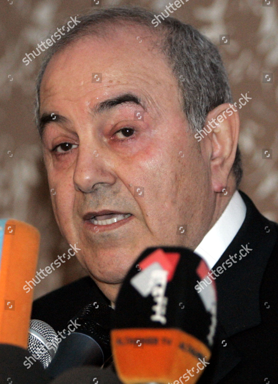 Iraqi Former Prime Minister Iyad Allawi Editorial Stock Photo - Stock ...
