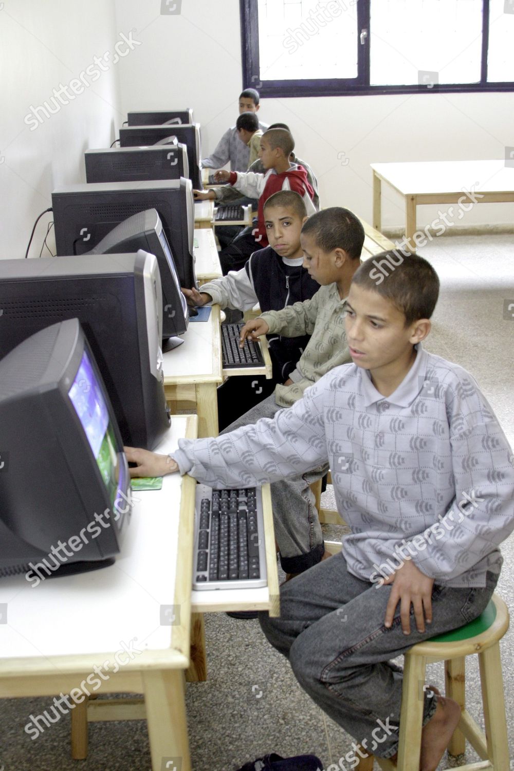 Youths Having Computer Course Newly Opened Editorial Stock Photo ...