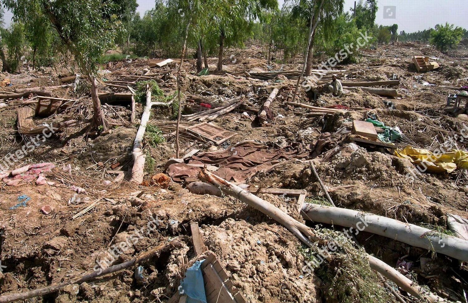 People Affected By Floods Rebuild Their Editorial Stock Photo - Stock ...
