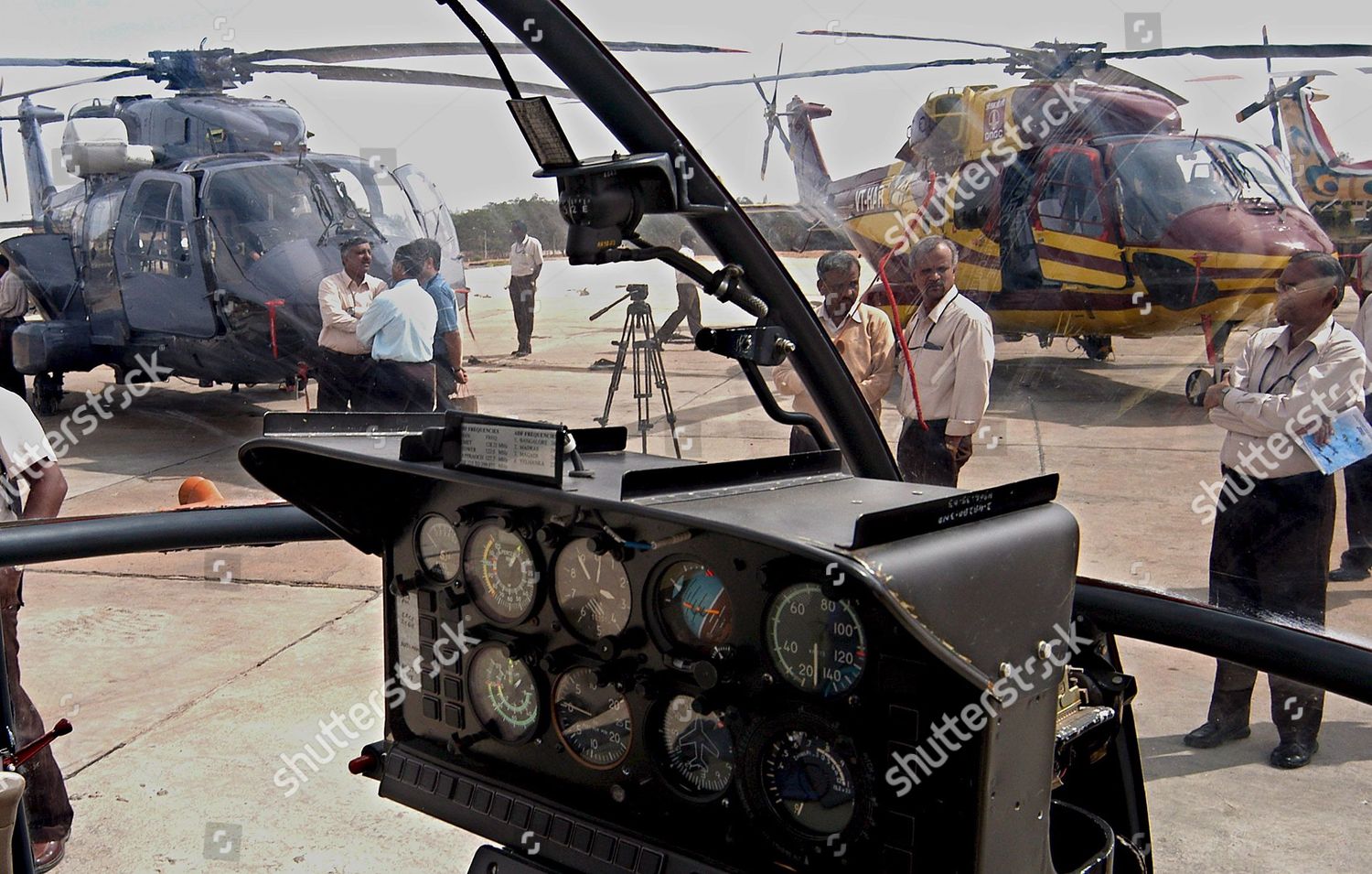 Advanced Light Helicopters Alh Seen Through Editorial Stock Photo ...