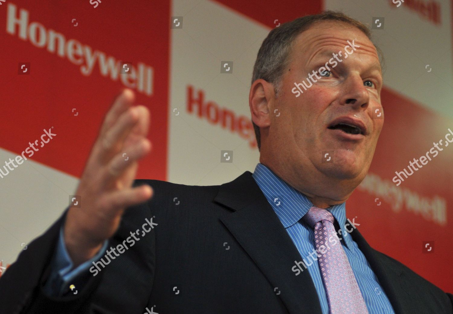 Honeywell Chairman Chief Executive Officer Dave Editorial Stock Photo ...