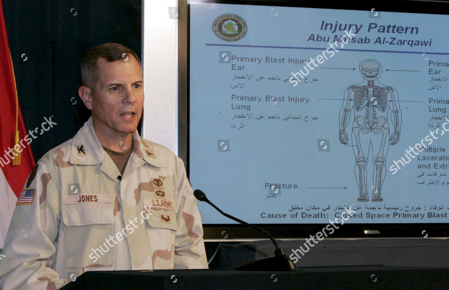 Us Military Medical Officer Colonel Stephen Editorial Stock Photo ...