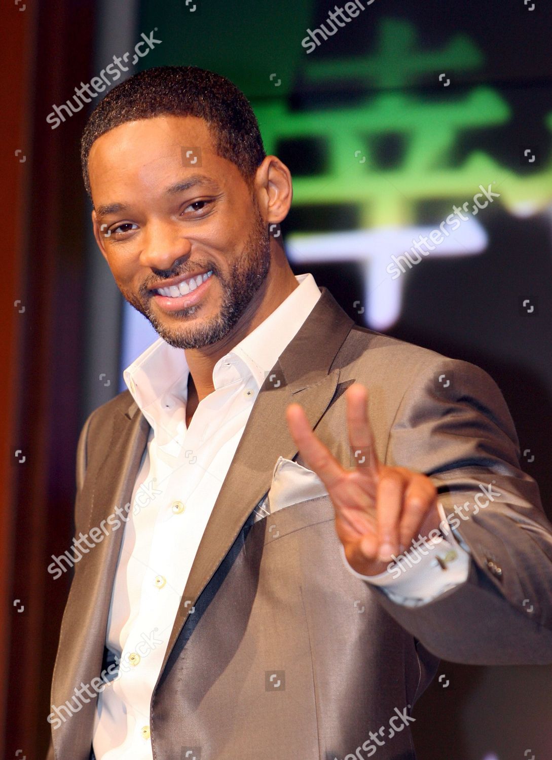 Actor Will Smith Greets Press During Editorial Stock Photo - Stock ...