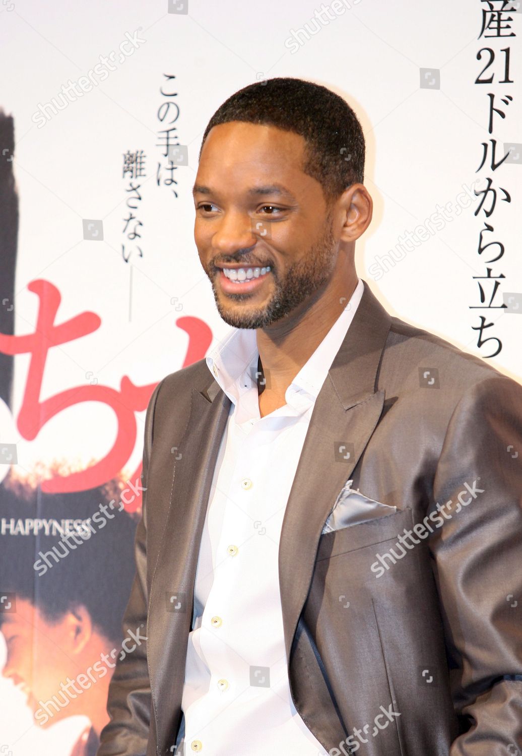 Actor Will Smith Poses Photographers During Editorial Stock Photo ...