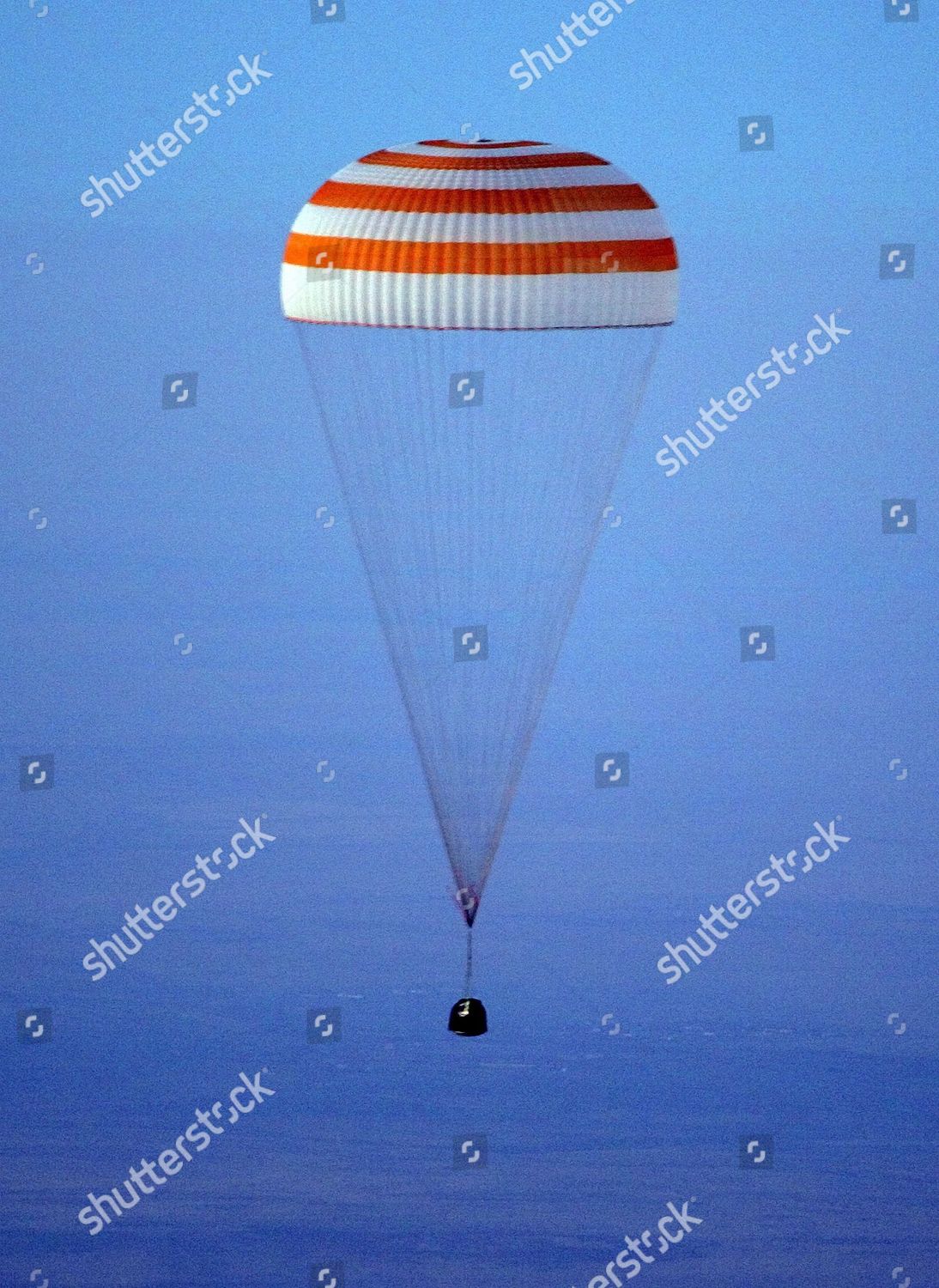 Russian Souyz Space Capsule Parachute Not Editorial Stock Photo - Stock ...