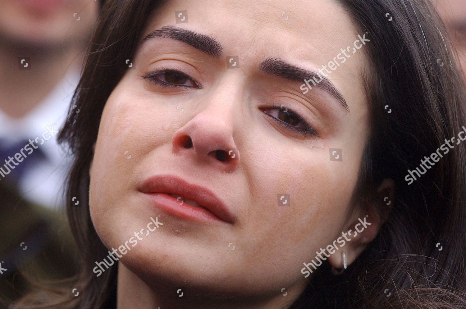 Nayla Tueini Daughter Gebran Tueini Cries Editorial Stock Photo - Stock ...