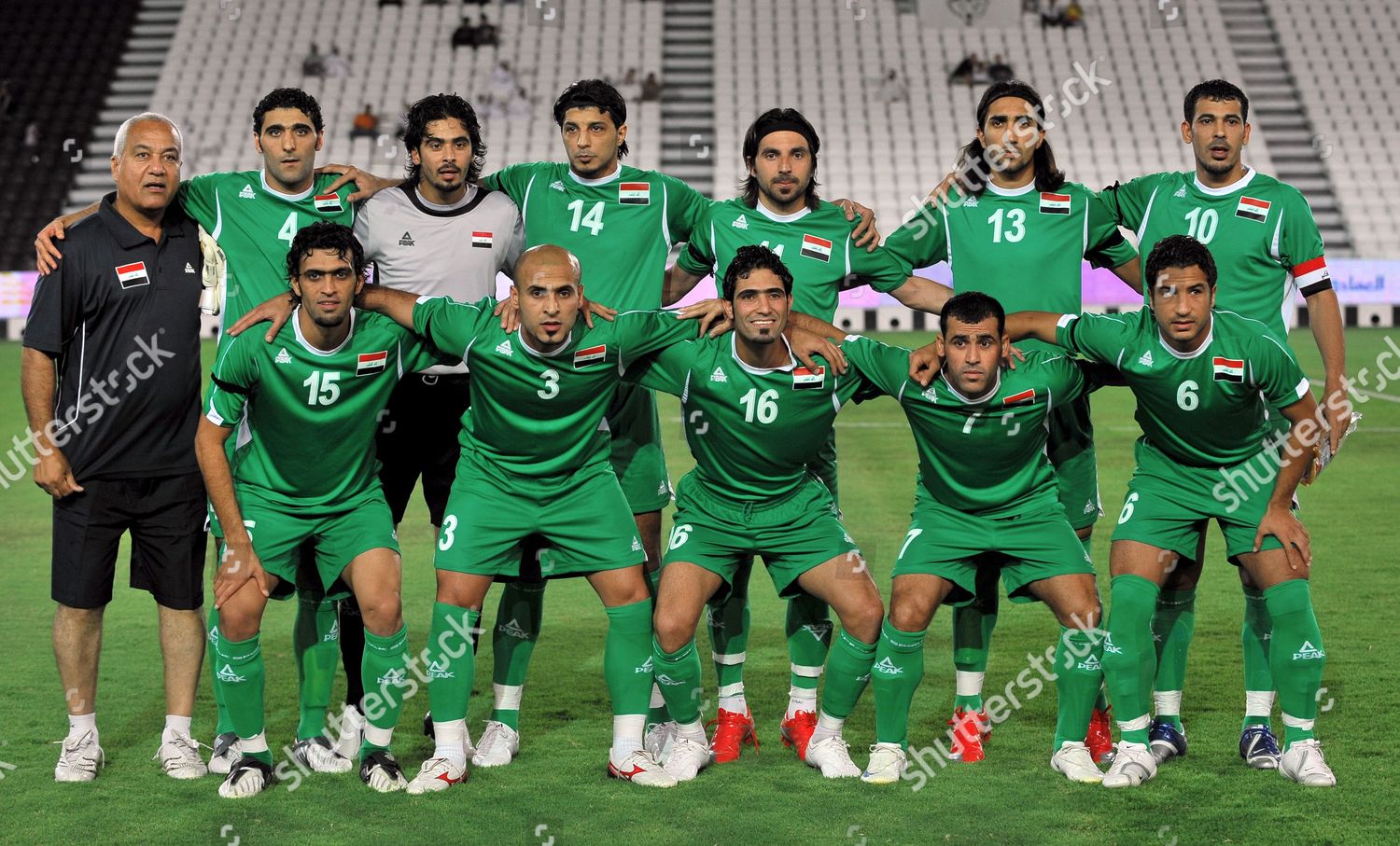 Iraqi National Team Pose Photos Before Editorial Stock Photo - Stock ...
