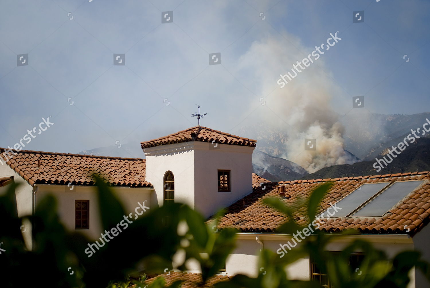 Jesusita Fire Burns On Second Day Editorial Stock Photo - Stock Image ...