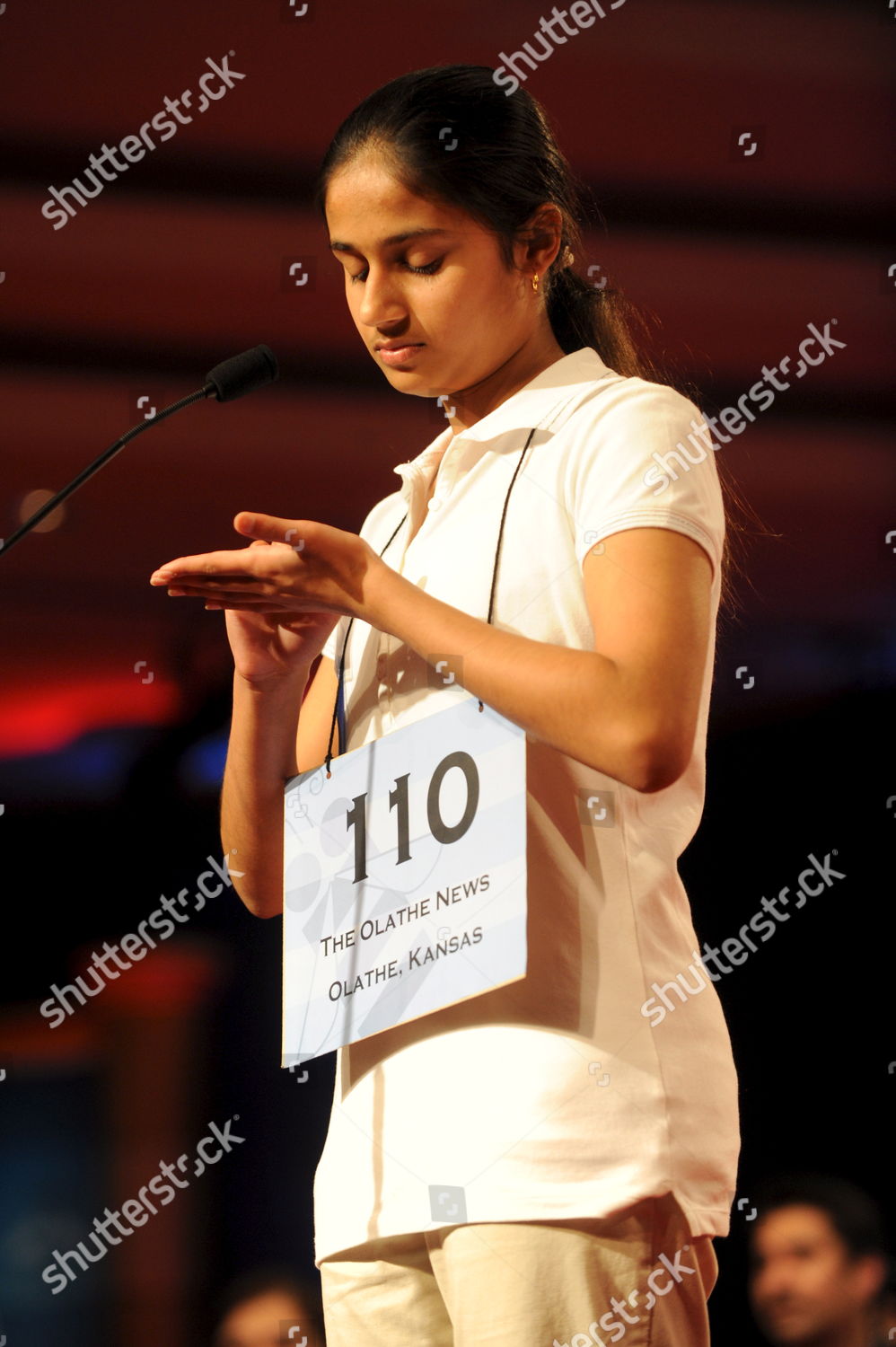 Kavya Shivashankar Age 13 Olathe Kansas Editorial Stock Photo - Stock Image | Shutterstock