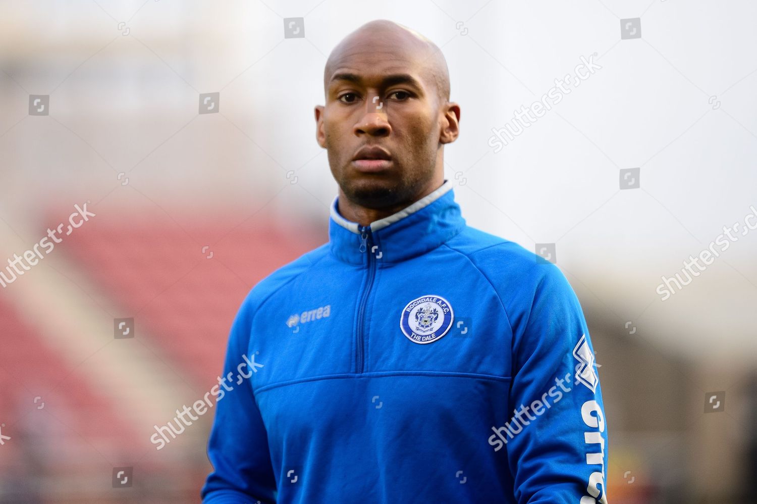 Rochdale Striker Calvin Andrew 9 During Editorial Stock Photo - Stock ...