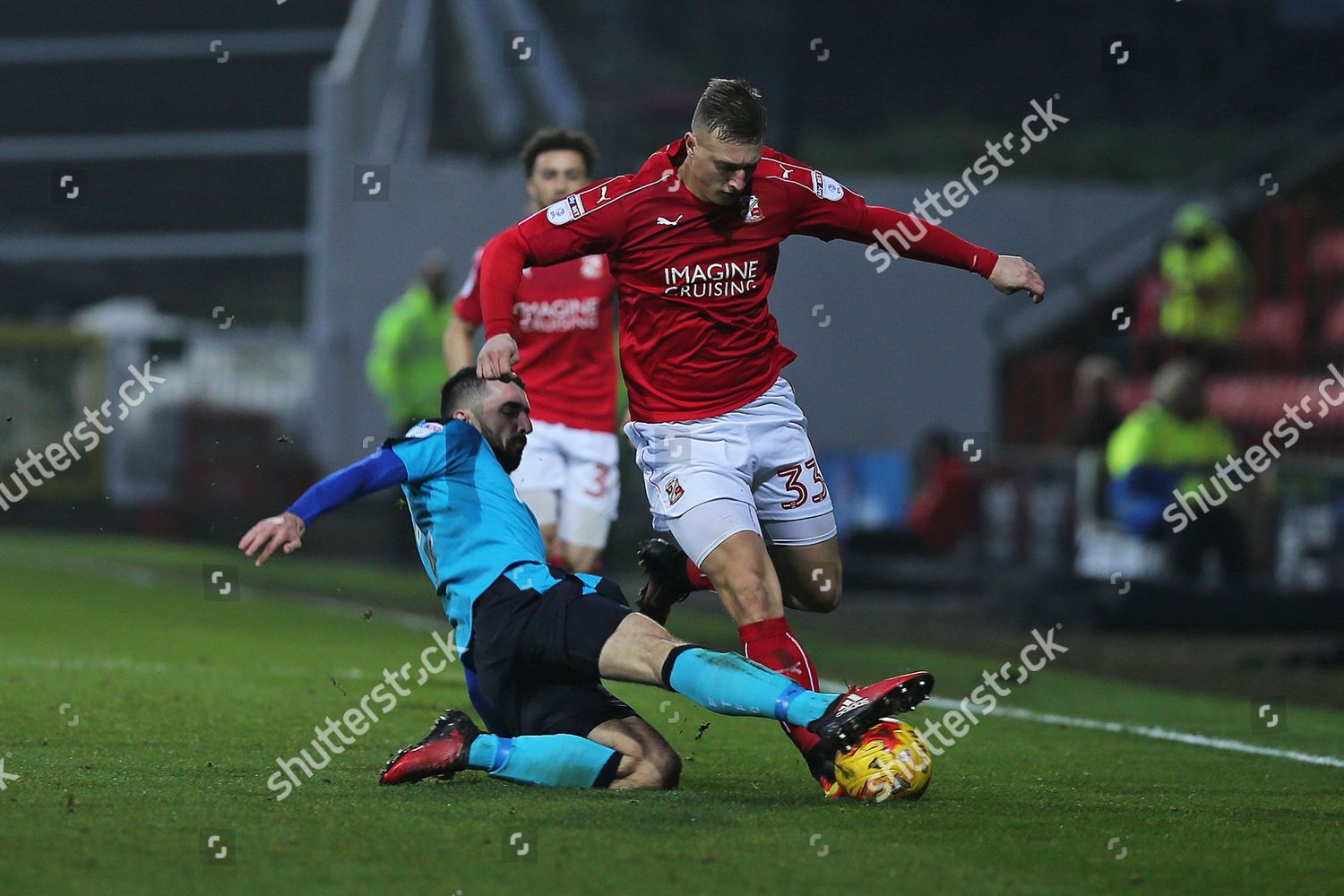 Swindon Luke Norris 33 Battles Fleetwood Editorial Stock Photo - Stock ...