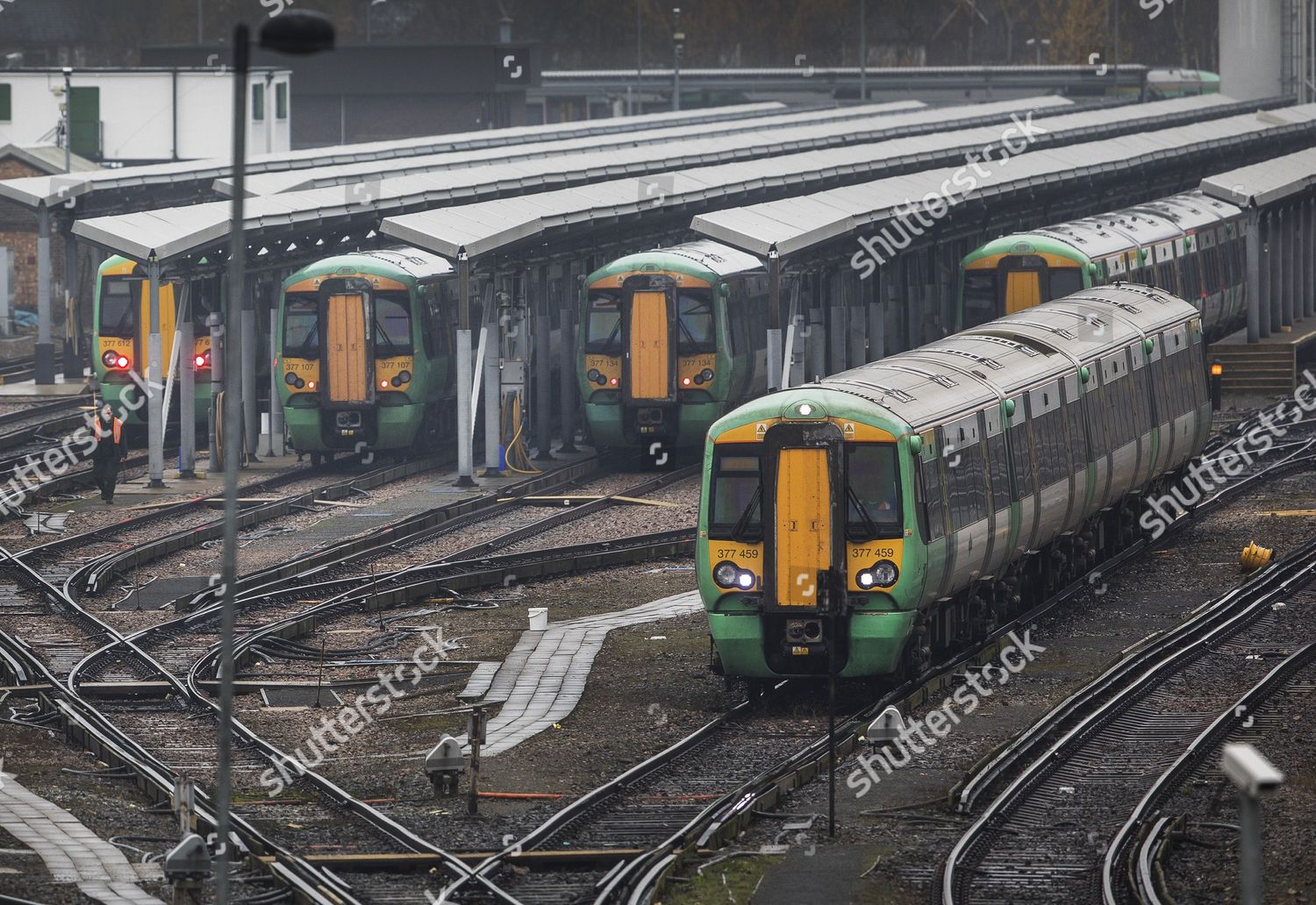 Southern Rail Trains Seen Selhurst Train Editorial Stock Photo - Stock ...
