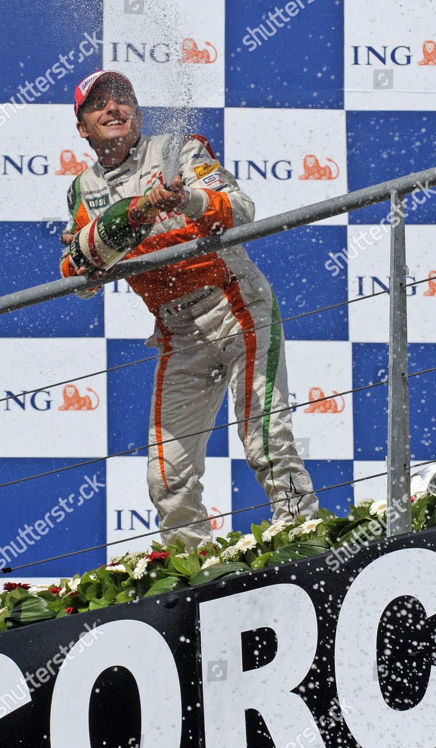 Italian Formula One Driver Giancarlo Fisichella Editorial Stock Photo ...