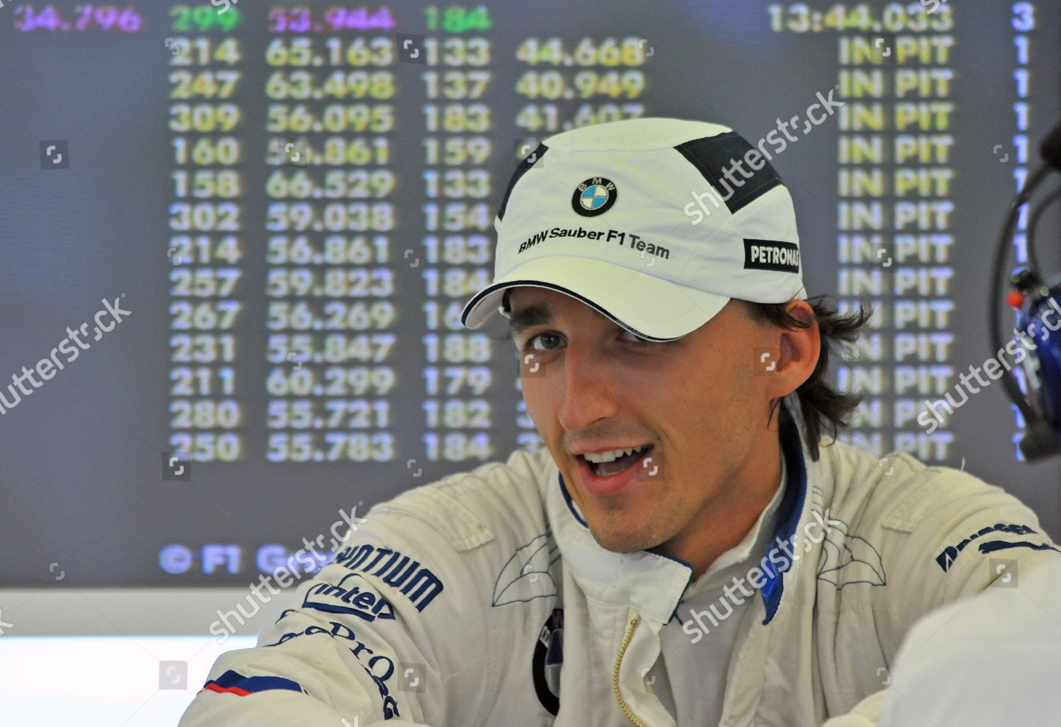 Polish Formula One Driver Robert Kubica Editorial Stock Photo - Stock ...