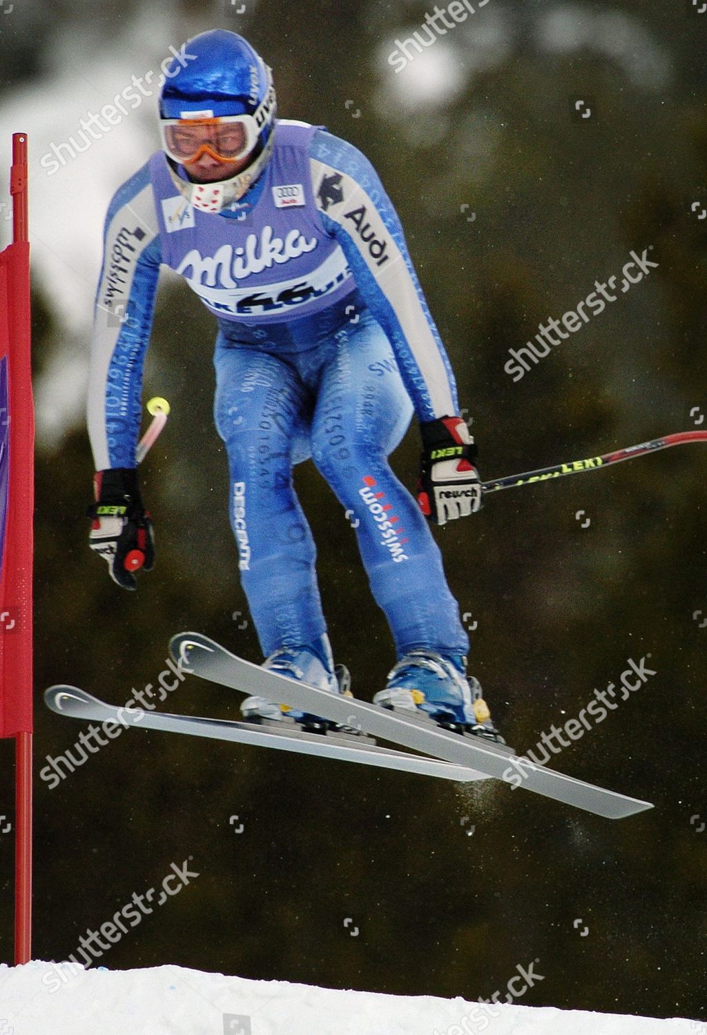 Switzerlands Franco Cavegn Action Mens World Editorial Stock Photo ...