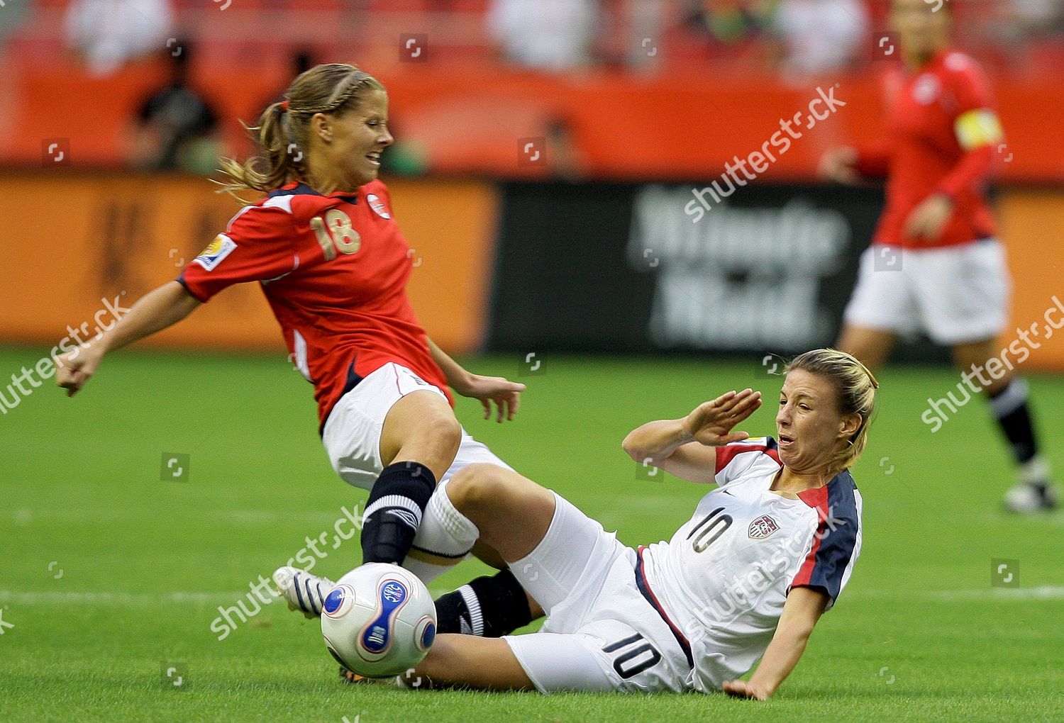 Marie Knutsen L Norway Fights Ball Editorial Stock Photo - Stock Image ...