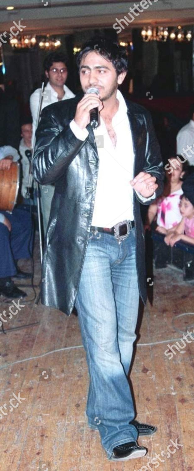 Undated Photograph Showing Egyptian Singer Tamer Editorial Stock Photo ...