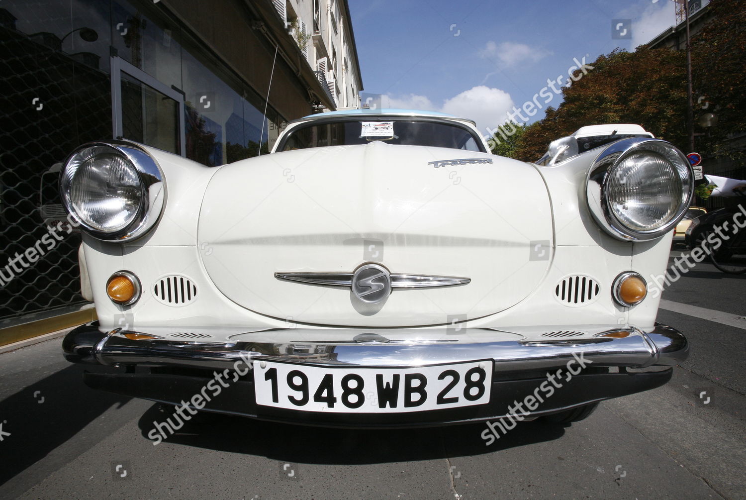 View Front East German Made Trabant Editorial Stock Photo - Stock Image ...