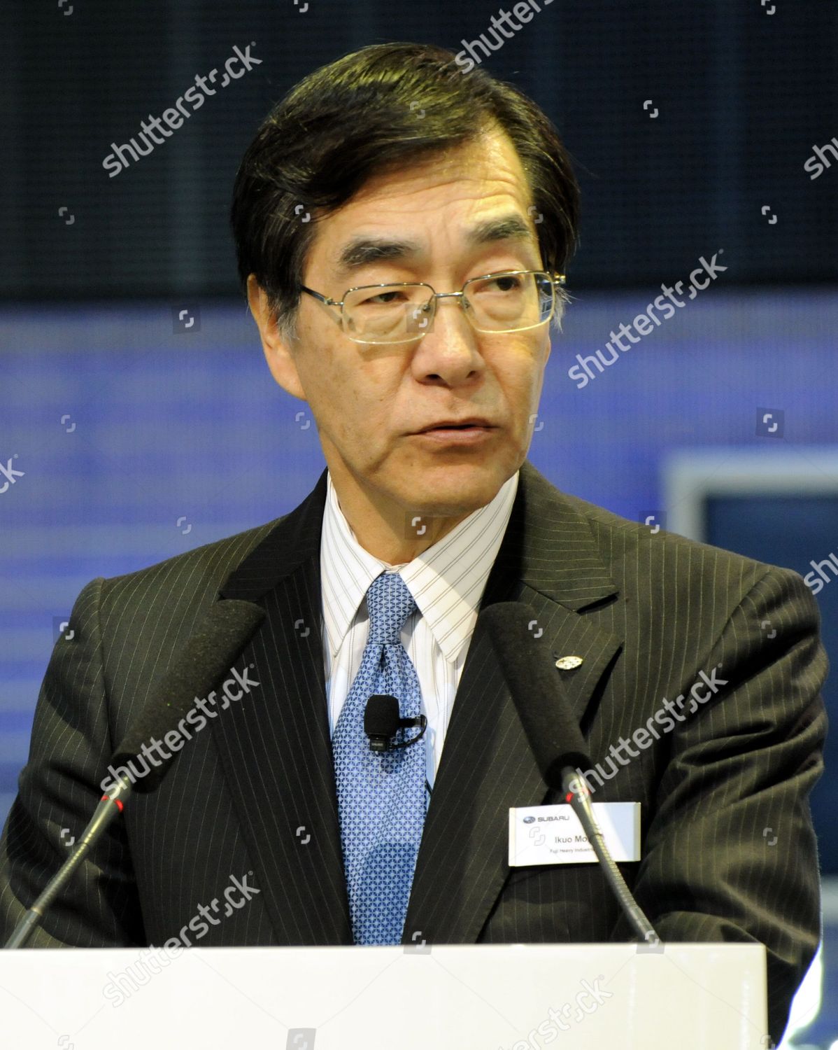 Ikuo Mori President Ceo Fuji Heavy Editorial Stock Photo - Stock Image ...