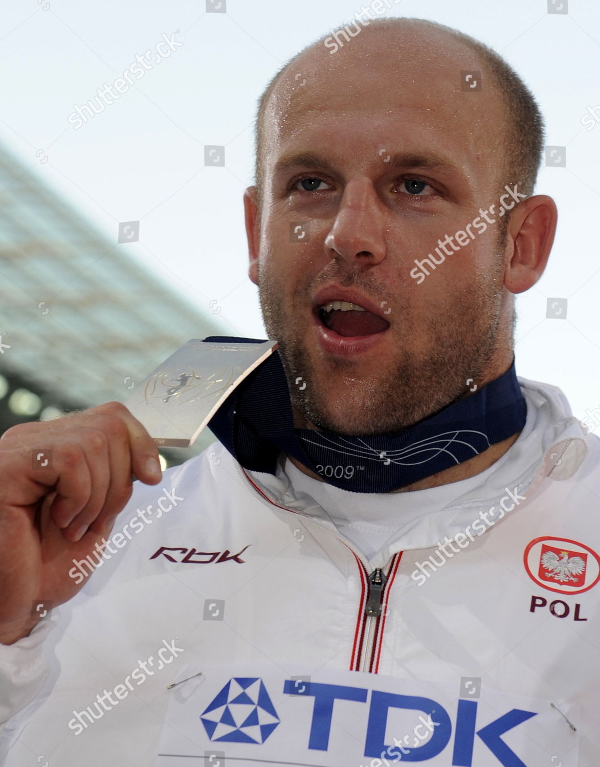 Second Placed Piotr Malachowski Poland Shows Editorial Stock Photo ...