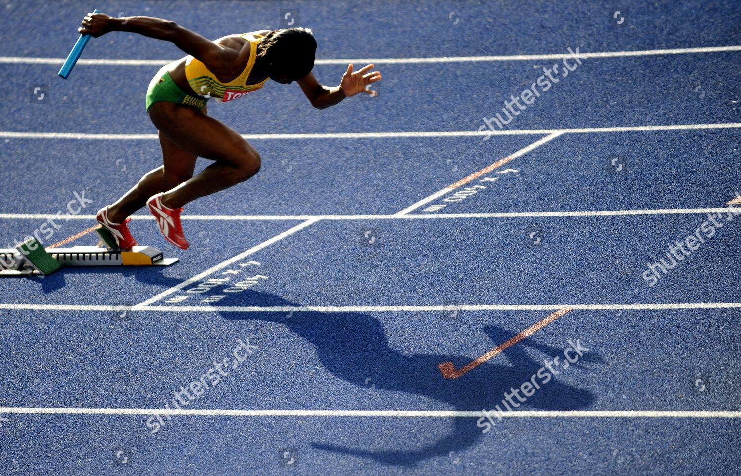 Simone Facey Competes 4x100m Relay 1st Editorial Stock Photo - Stock ...
