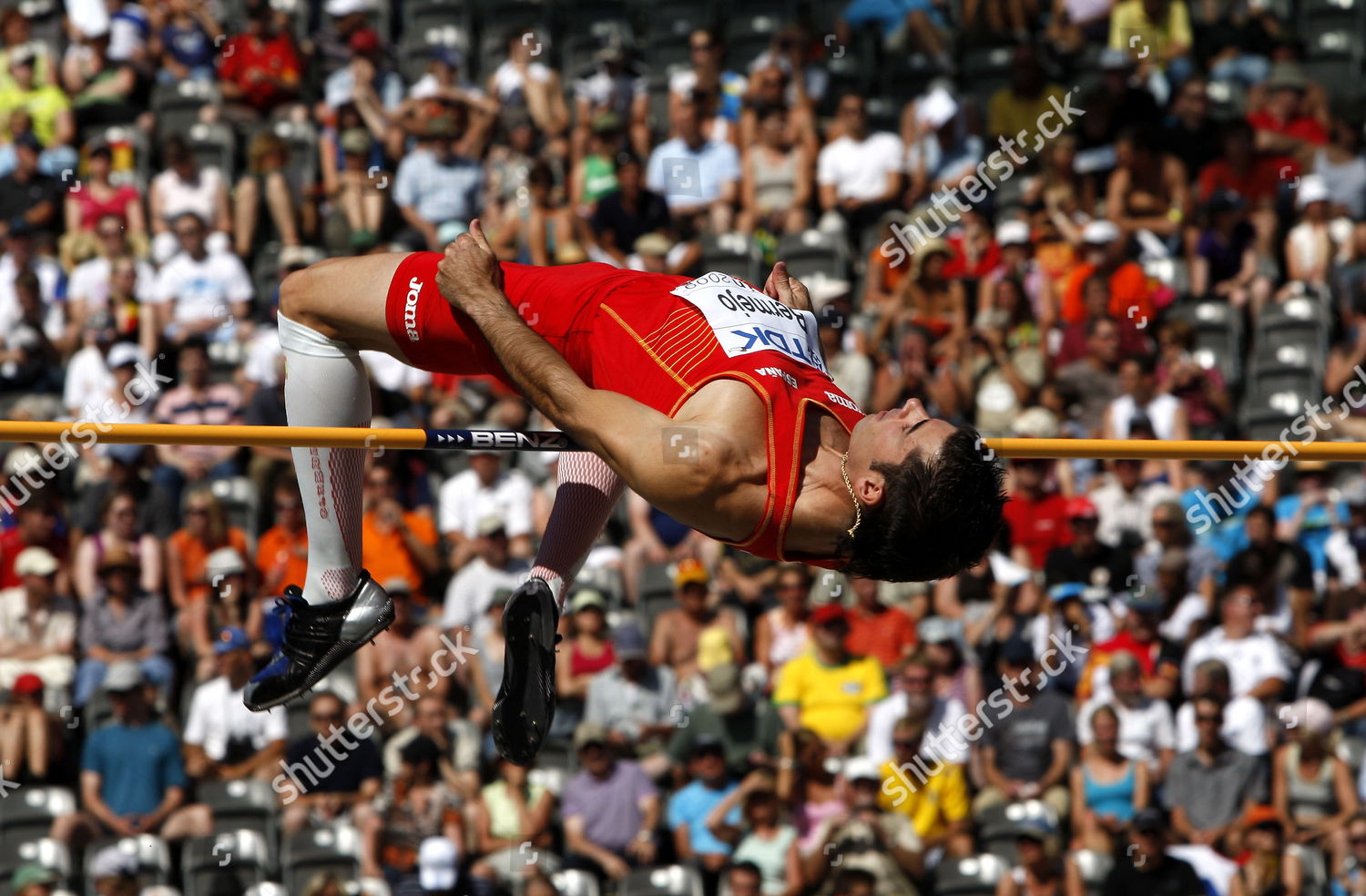 Javier Bermejo Spain Competes High Jump Editorial Stock Photo - Stock ...