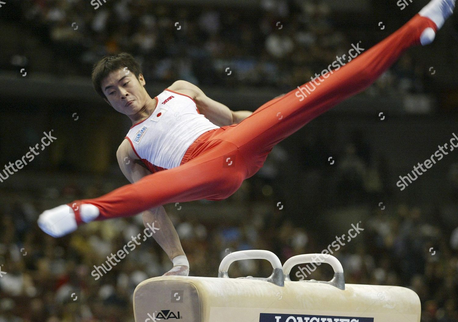 Takehiro Kashima Japan Competes On Pommel Editorial Stock Photo - Stock ...