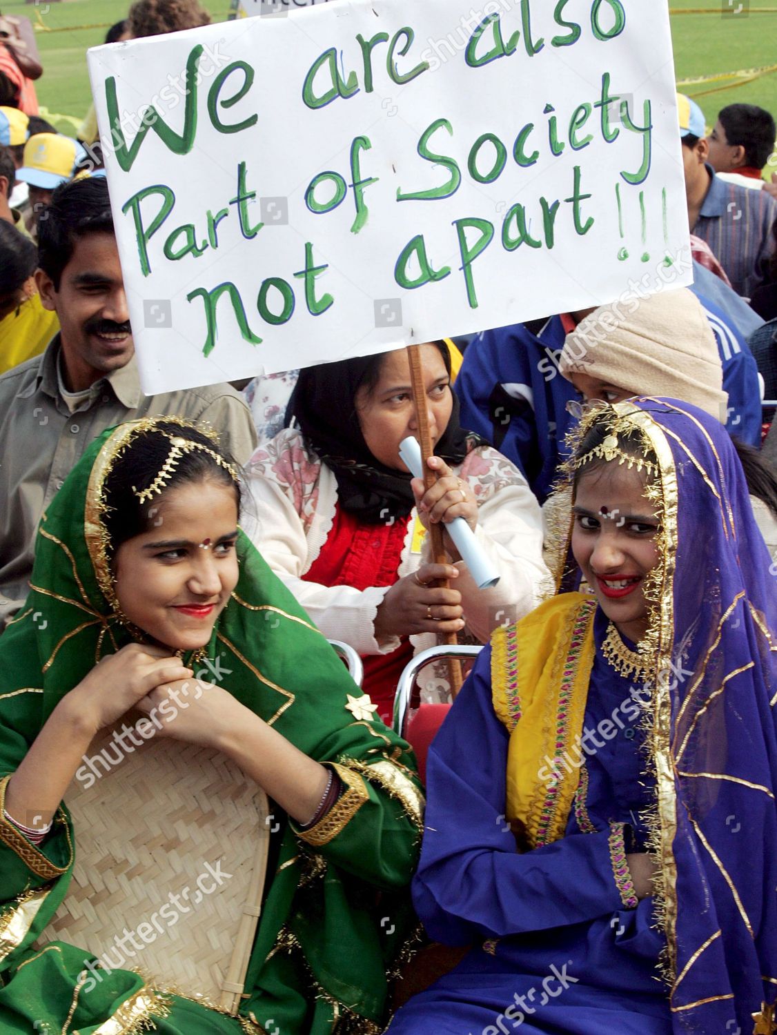 Indian Disabled Girls Dressed Traditional Attires Editorial Stock Photo ...