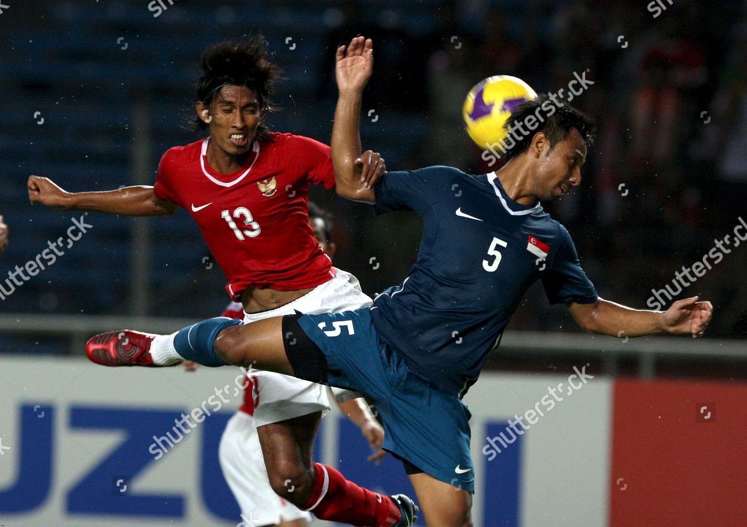 Indonesian Budi Sudarsono L Singaporean Mohamed Editorial Stock Photo ...