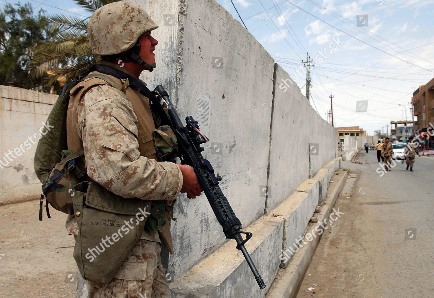Us Marines Sniper 24 Marines Battalion Editorial Stock Photo - Stock ...