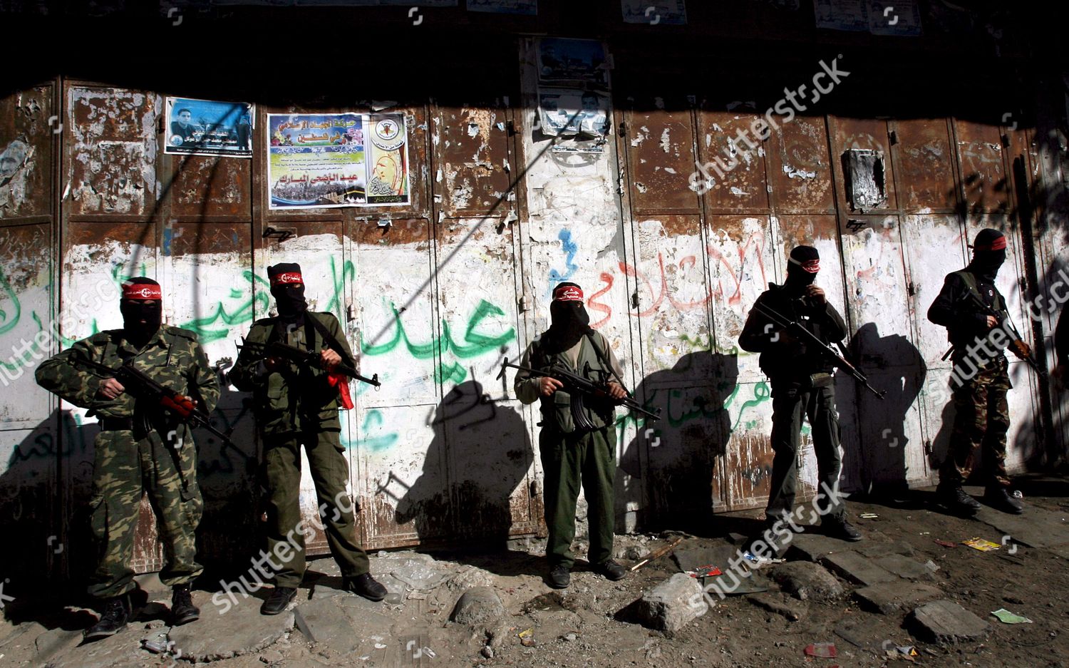 Masked Militants Popular Front Liberation Palestine Editorial Stock ...