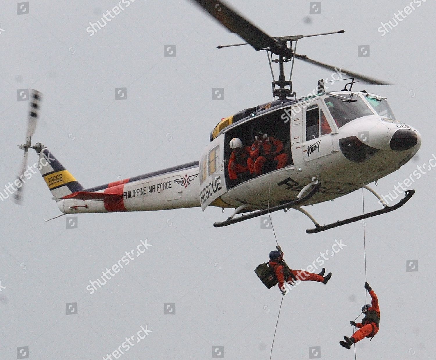 Members Philippine Air Force Rescue Team Editorial Stock Photo - Stock ...