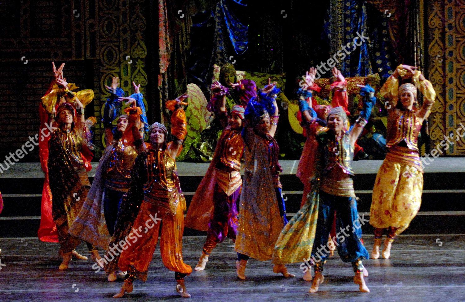 Lebanese Dancers Perform New Theatrical Production Editorial Stock ...