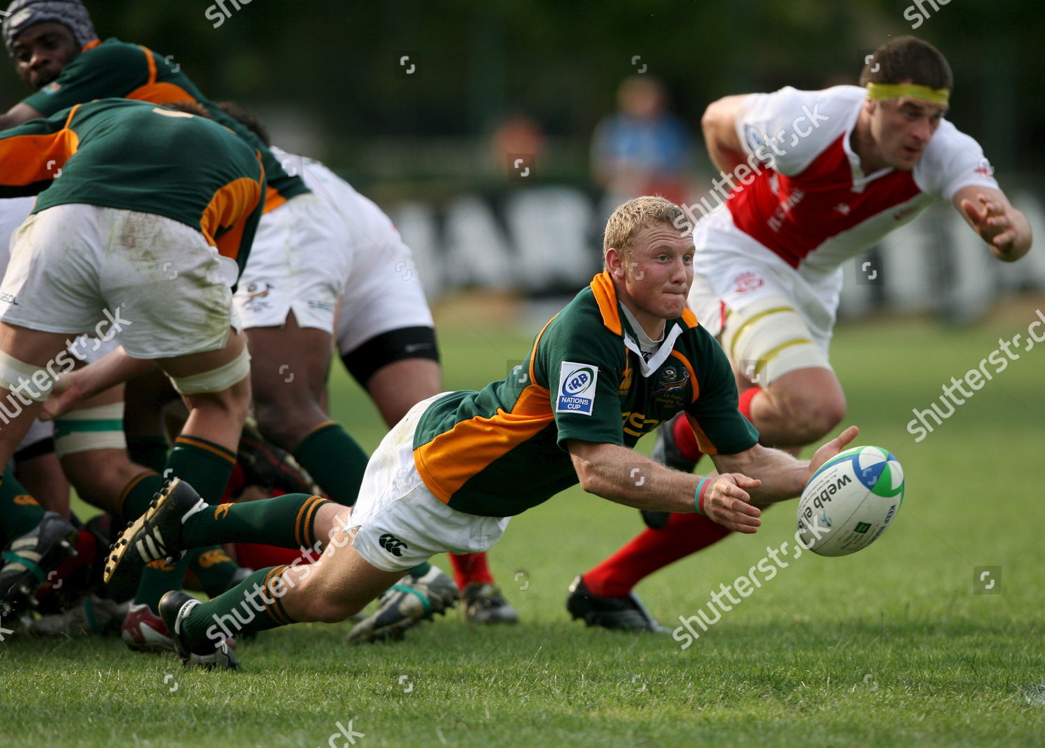 Emerging Springboks Jano Vermmak C Throws Editorial Stock Photo - Stock ...