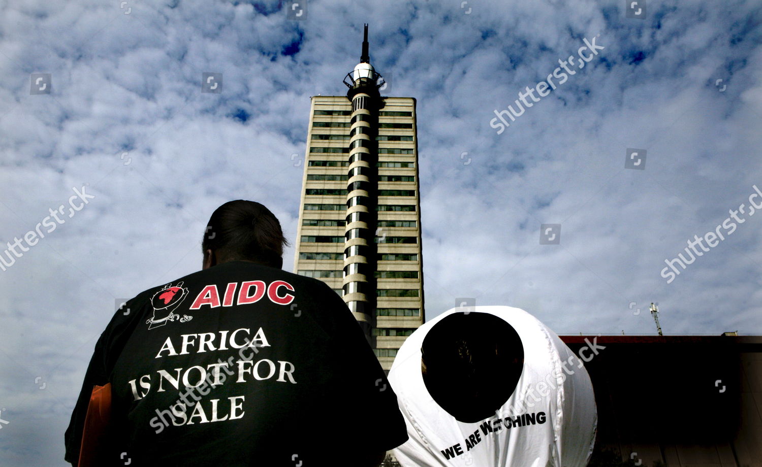 Tac Treatment Action Campaign Protesters Gather Editorial Stock Photo ...