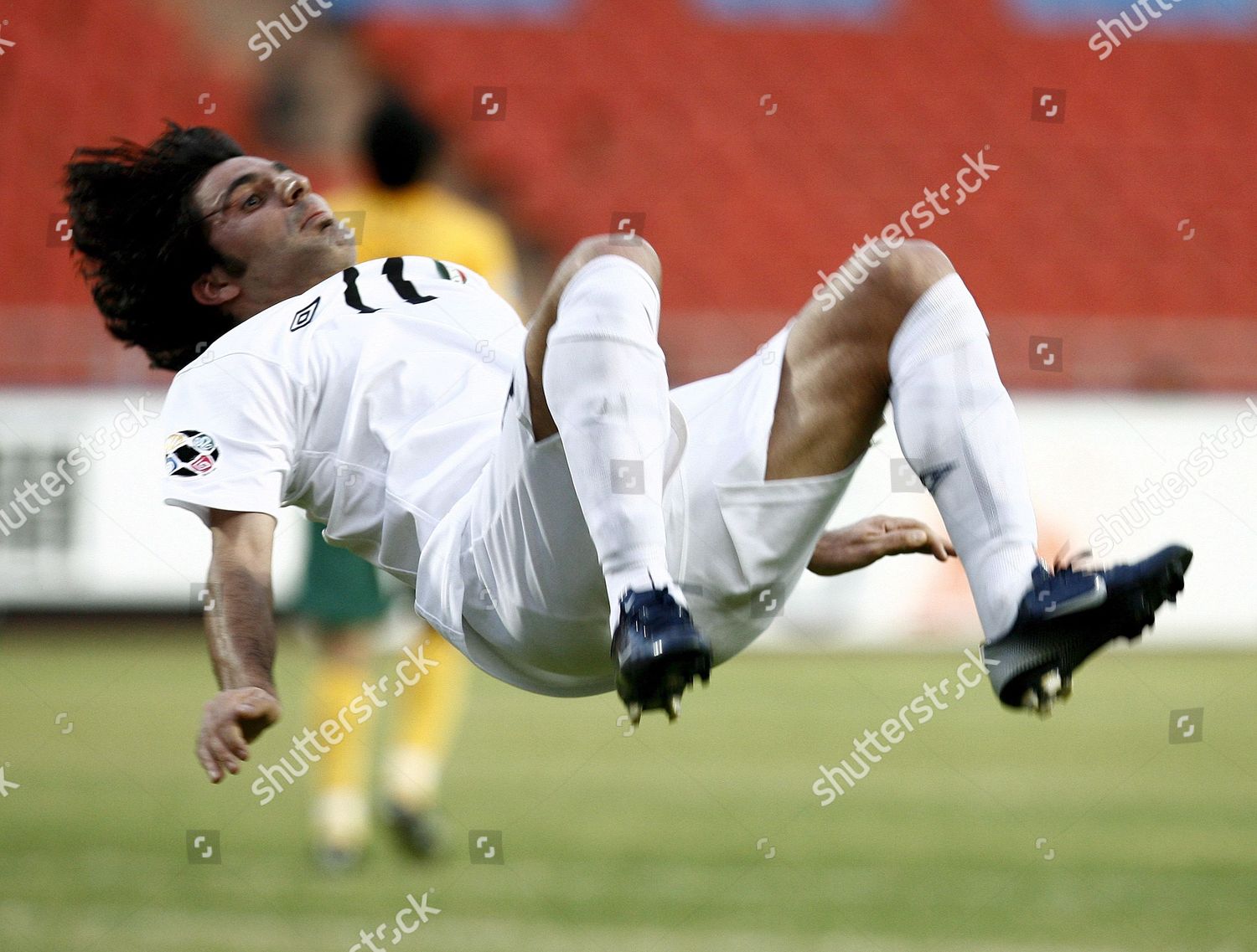 IRAQ'S HAWAR TAHER CELEBRATES AFTER HE Editorial Stock Photo - Stock ...