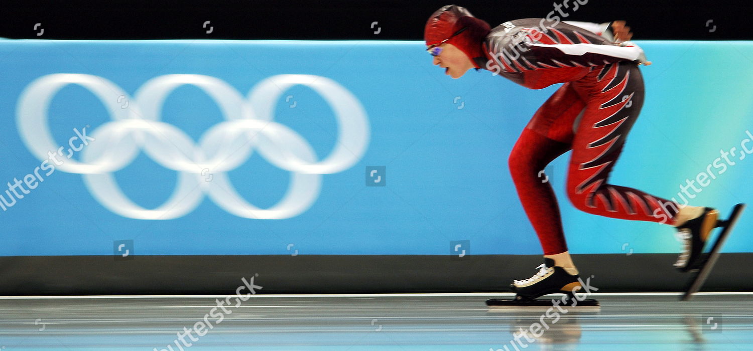 Winner Clara Hughes Canada Passes Olympic Editorial Stock Photo - Stock ...