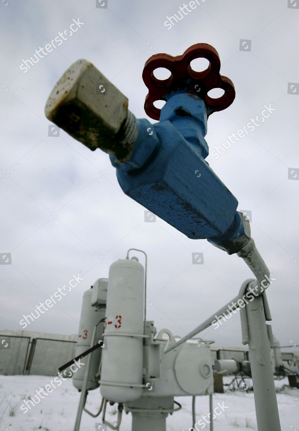 View Installations Main Natural Gas Pipeline Editorial Stock Photo ...