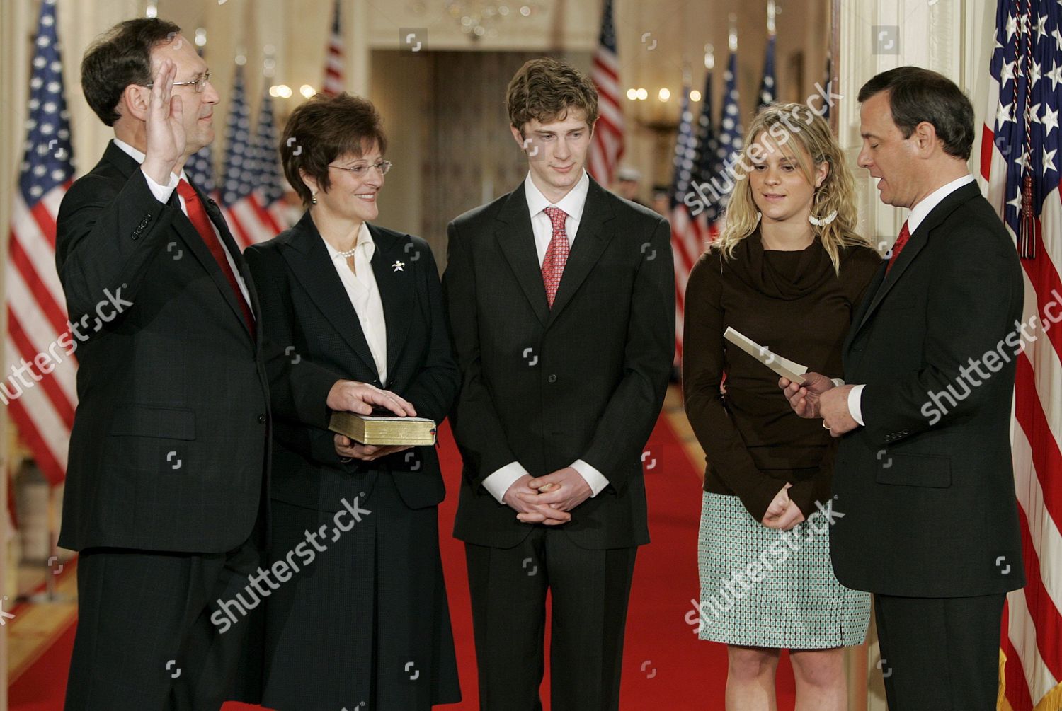 Samuel Alito L His Wife Martha Editorial Stock Photo - Stock Image ...