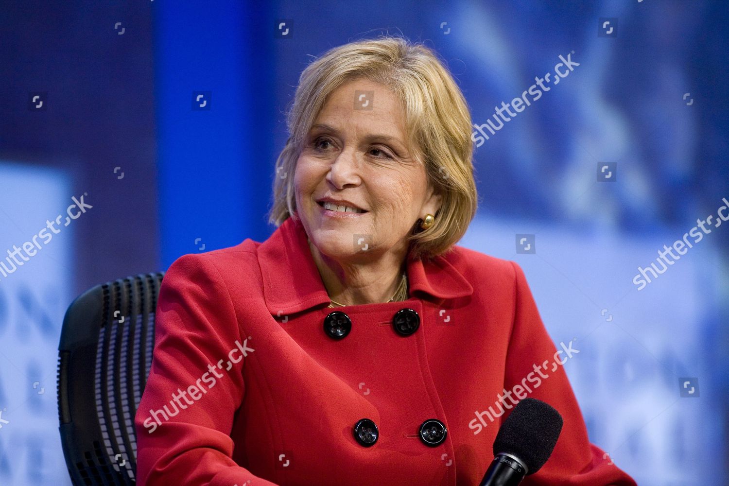 Judith Rodin President Rockefeller Foundation Listens Editorial Stock ...