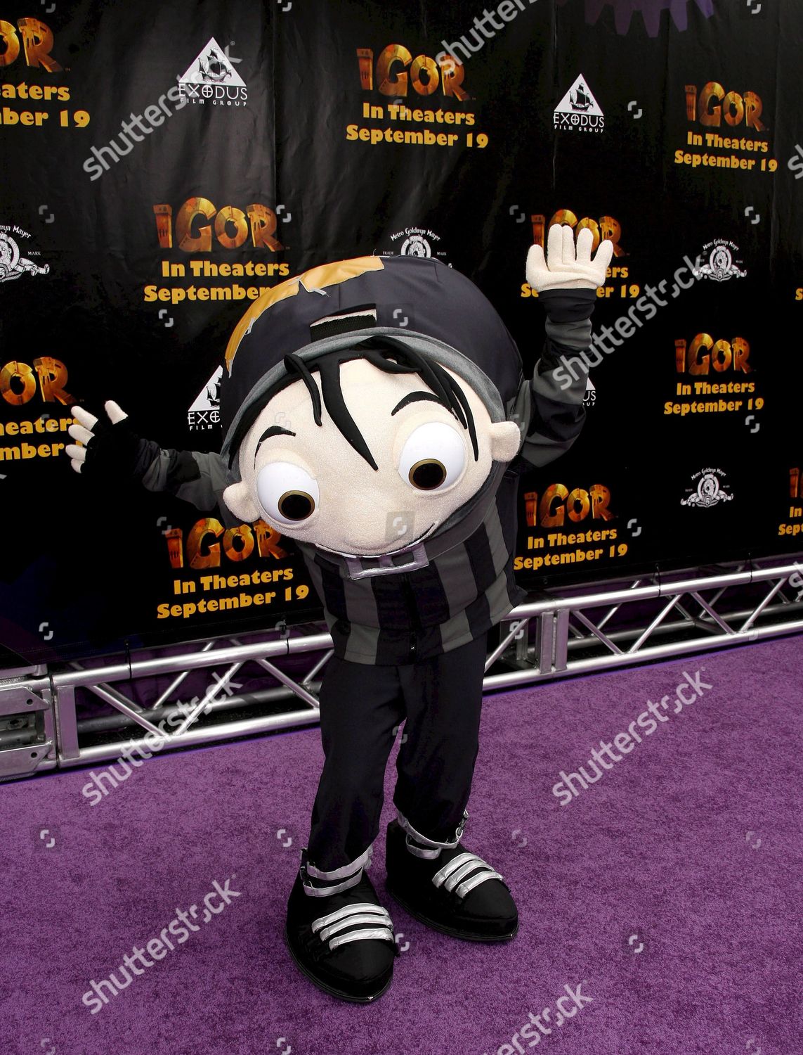 Us Actor Igor Arrives Premiere Metro Editorial Stock Photo - Stock ...