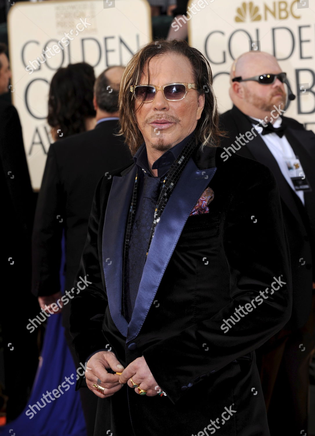 Us Actor Mickey Rourke Arrives 66th Editorial Stock Photo - Stock Image ...