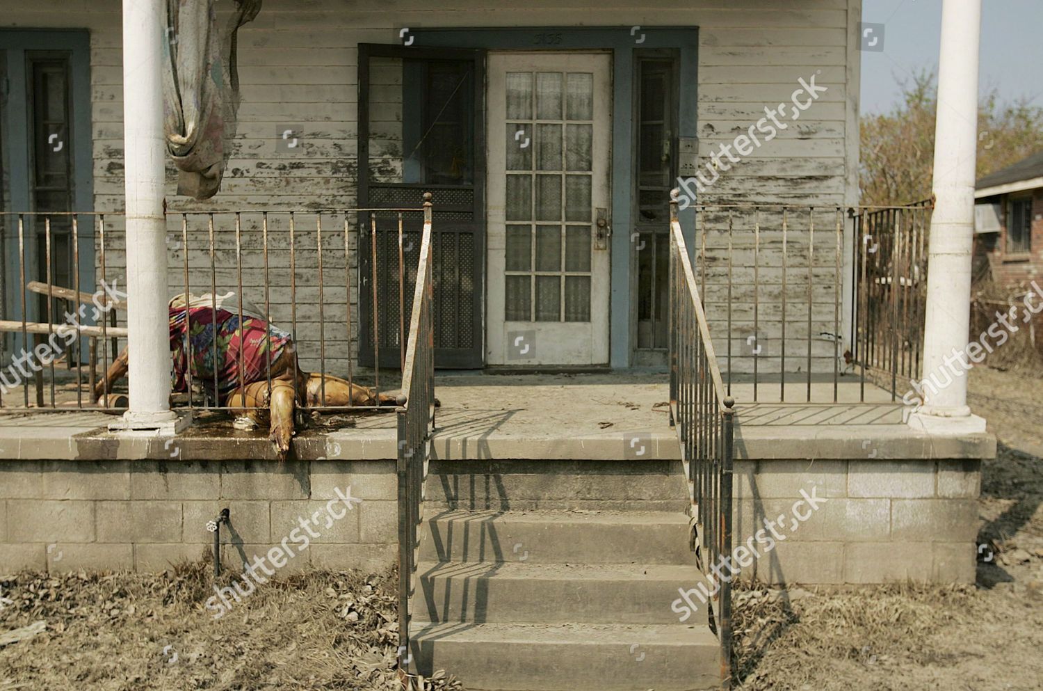 Body Woman Rests On Porch After Editorial Stock Photo - Stock Image ...