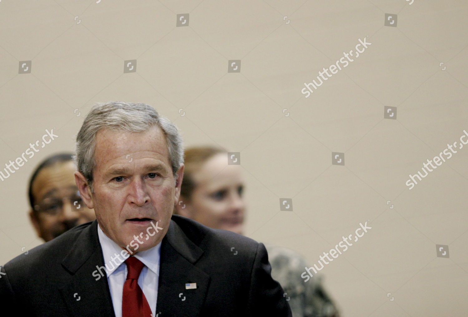 Us President George W Bush Fort Editorial Stock Photo - Stock Image ...