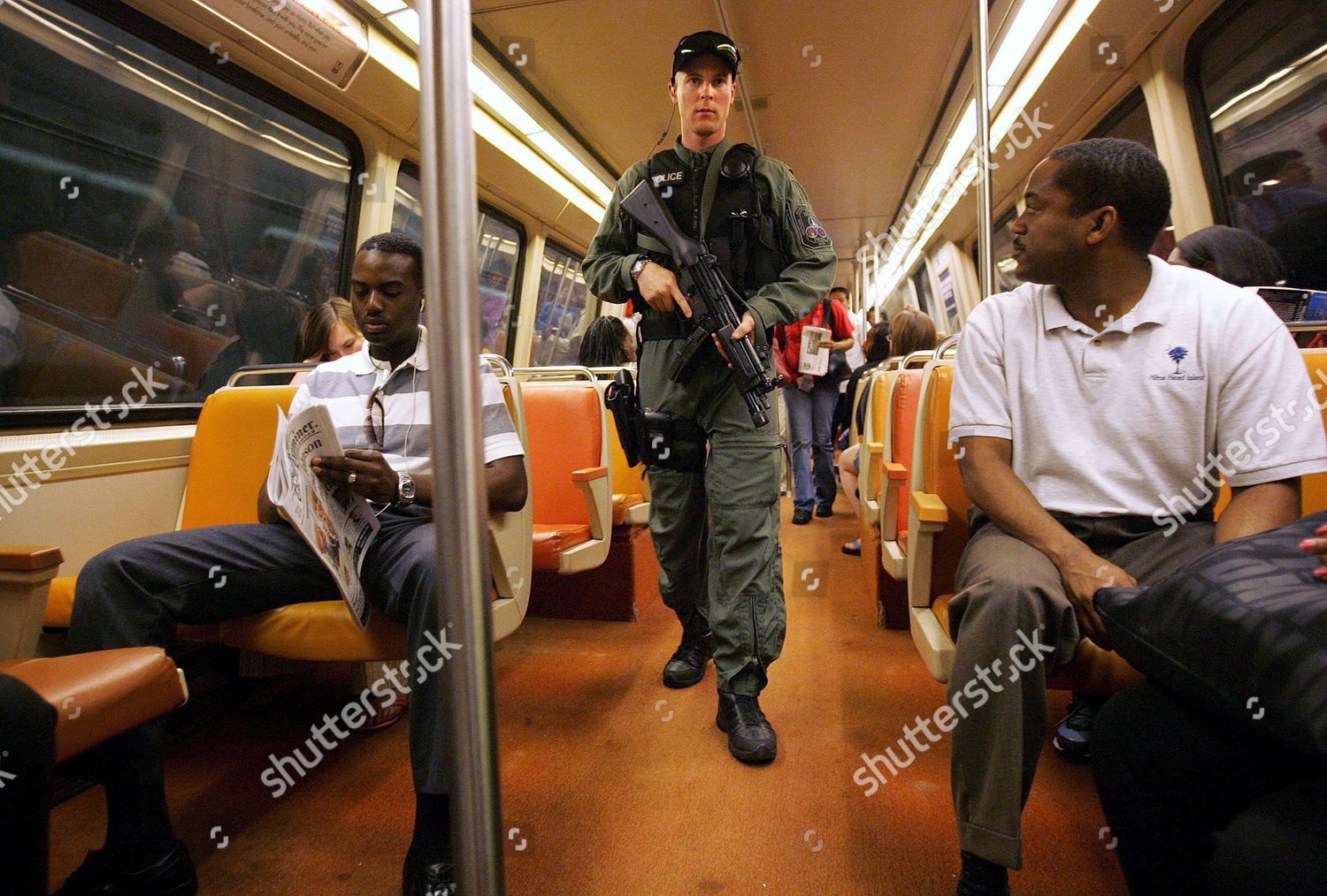 Washington Dc Transit Srt Police Officer Editorial Stock Photo - Stock ...
