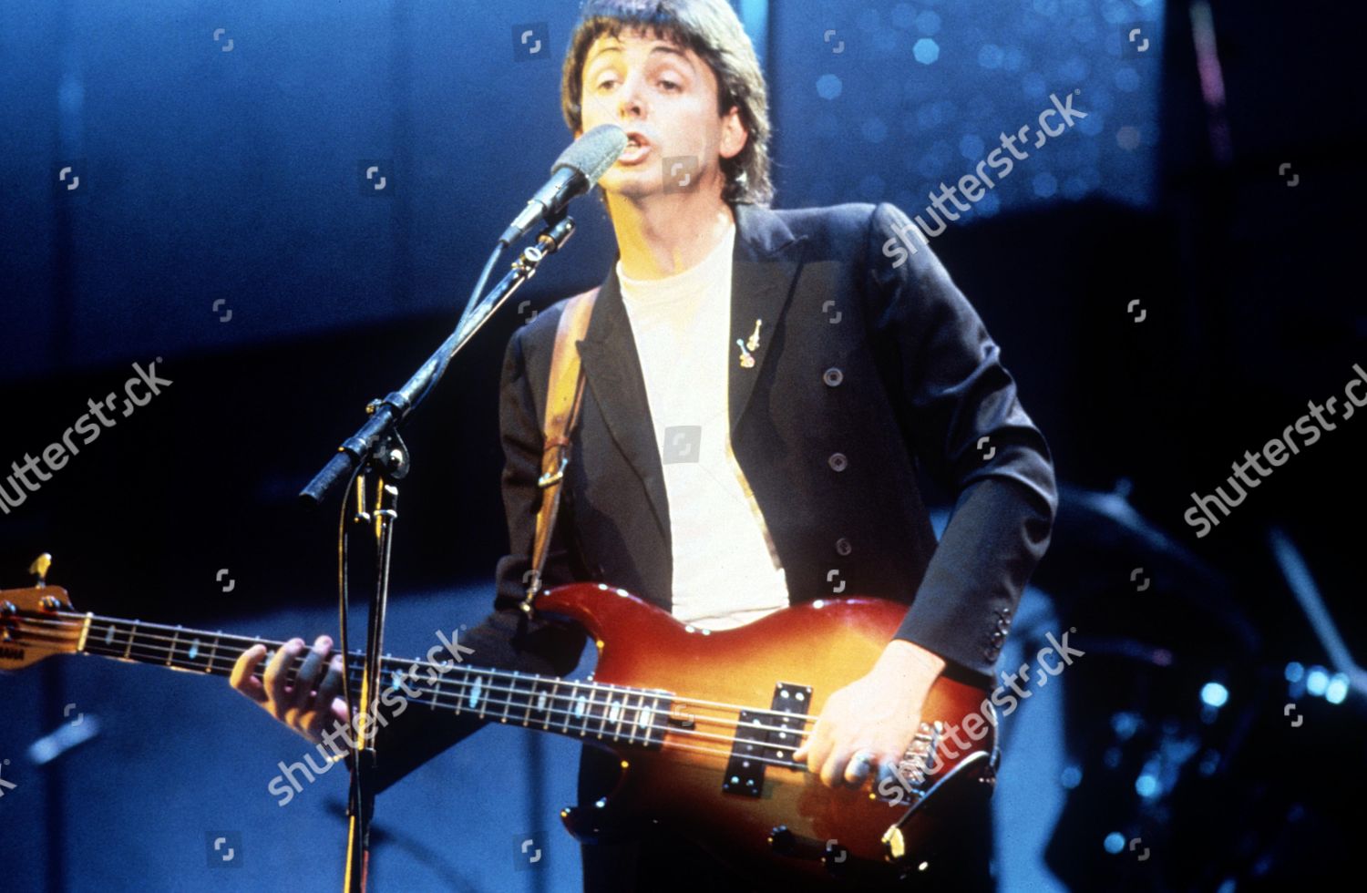 Paul Mccartney Wings Concert Editorial Stock Photo - Stock Image ...