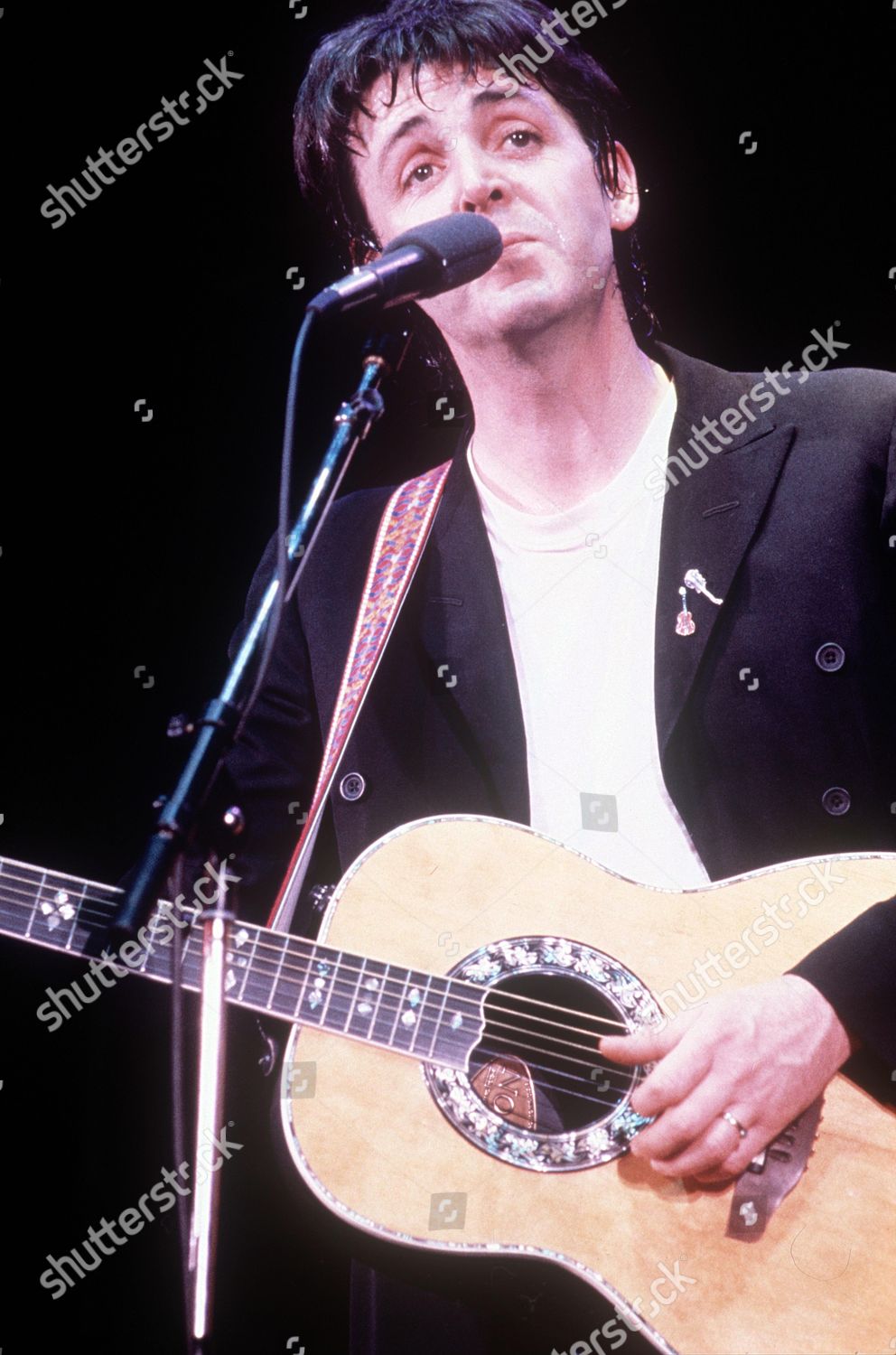 Paul Mccartney Wings Concert Editorial Stock Photo - Stock Image ...