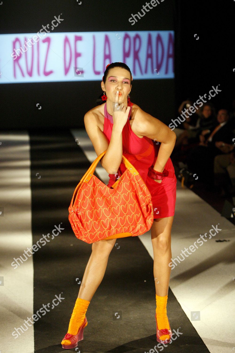 Model Takes Cat Walk Presenting Creation Editorial Stock Photo - Stock ...